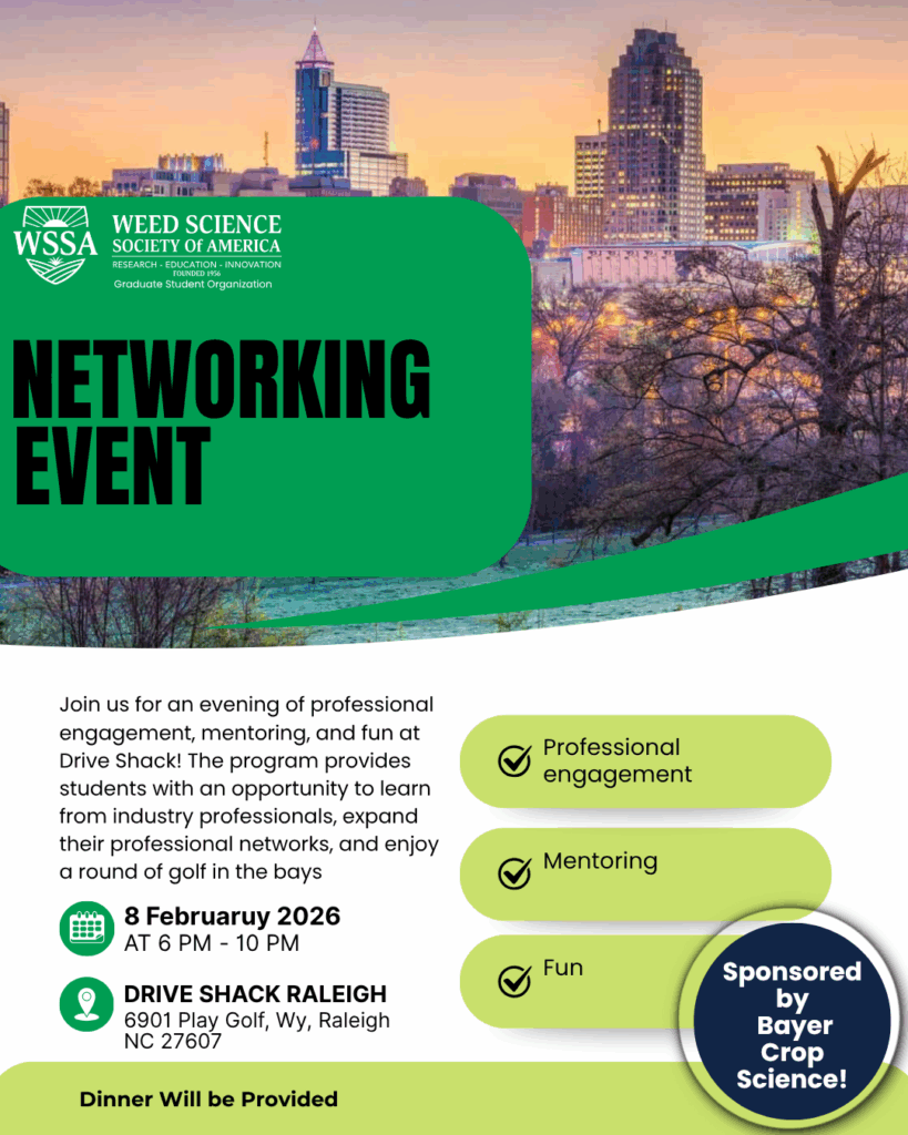 2026 Annual Meeting - Weed Science Society of America